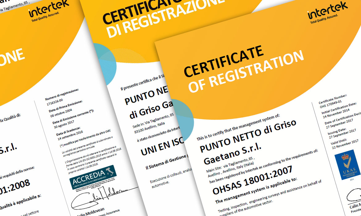 Certificazione delle persone e dei servizi